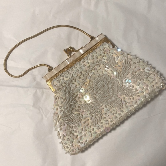 Bags | Vintage Handbeaded Minipurse | Poshmark
